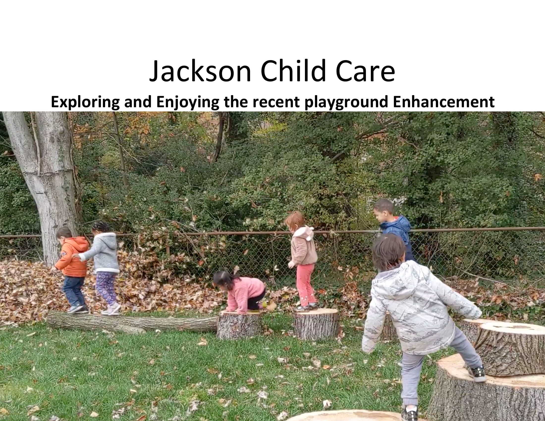 Outdoor Play! – Jackson Child Care